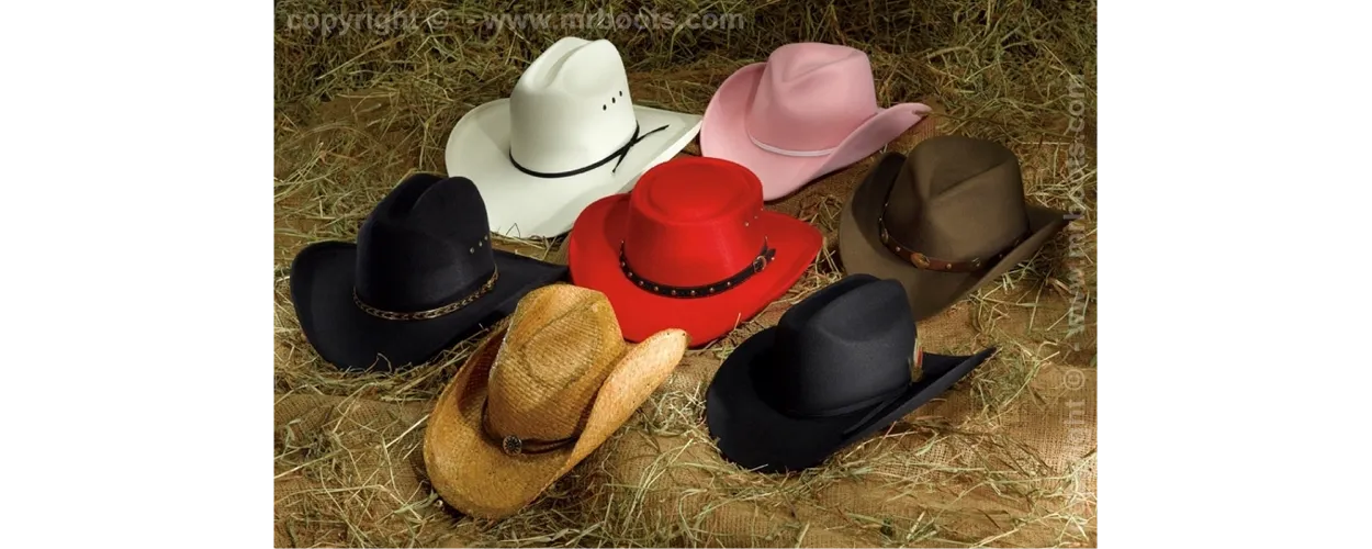 Western Hats, Cowboy Hats, Ball Caps, Hat Bands, Hat Care and Accessories