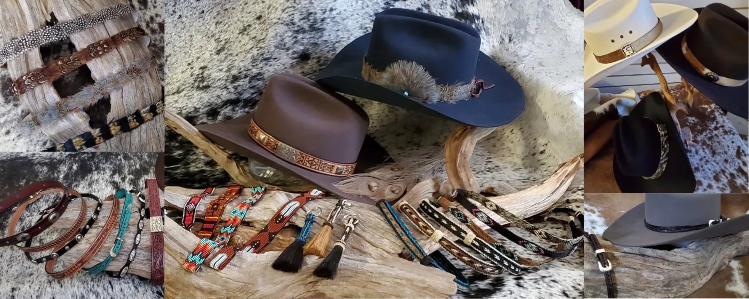 Cowboy Hat Bands and Western Hat Bands