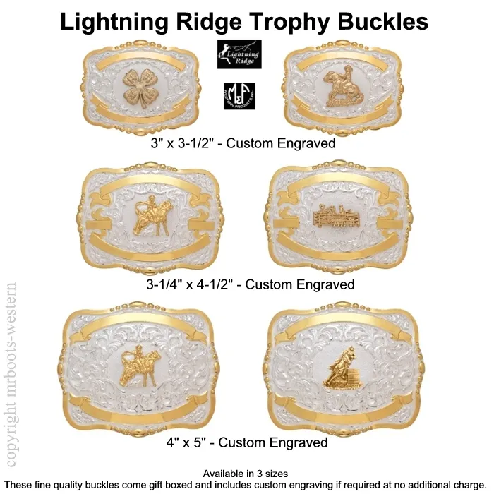 Cowboy Belt Buckles Trophy Buckles Custom Engraved Buckles